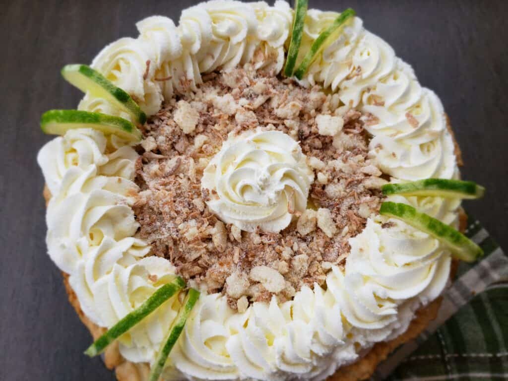 caribbean truffle pie - Sugar Booger Sweets