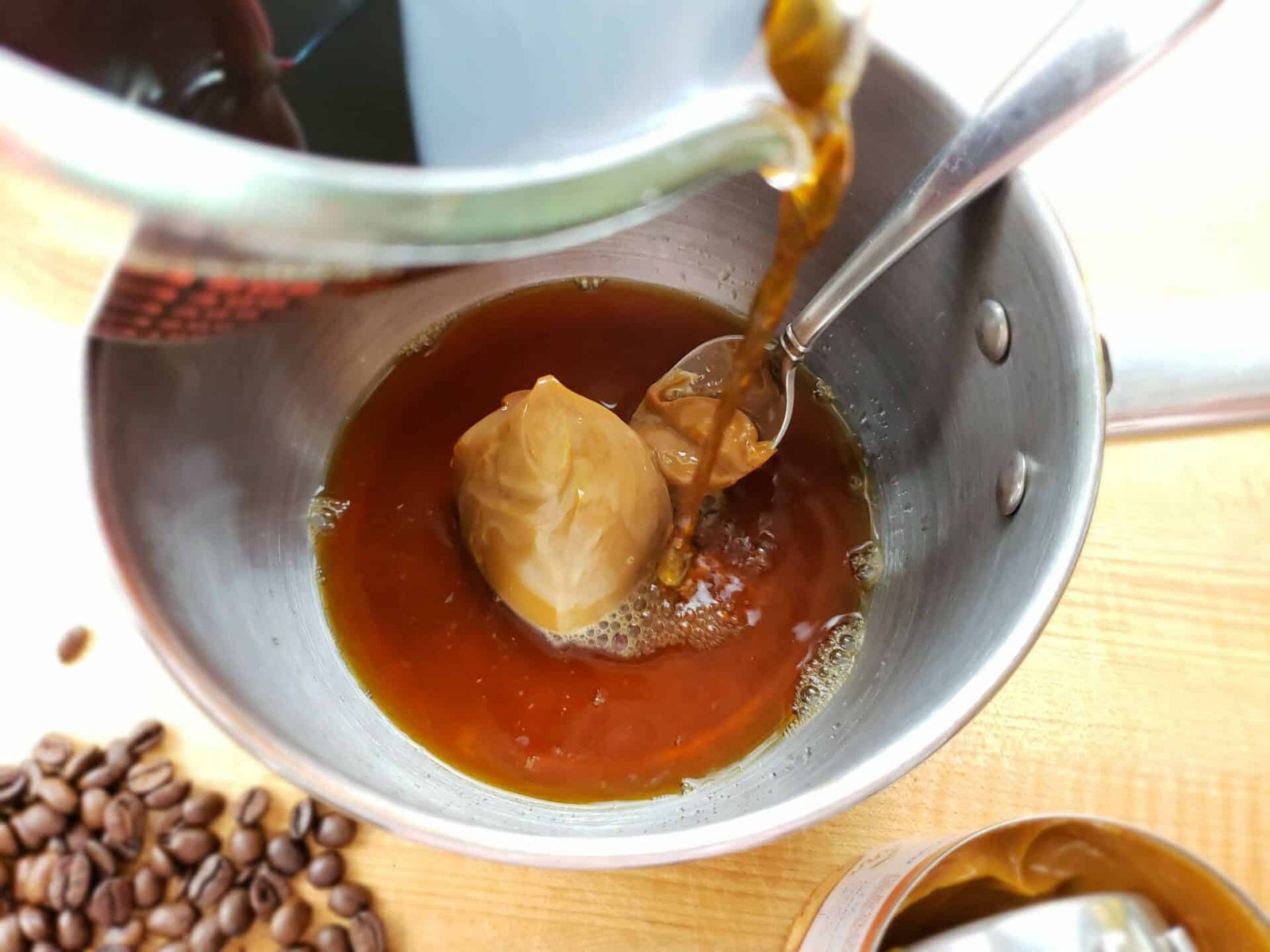 dulce de leche cOld brew iced cOffee - Sugar Booger Sweets