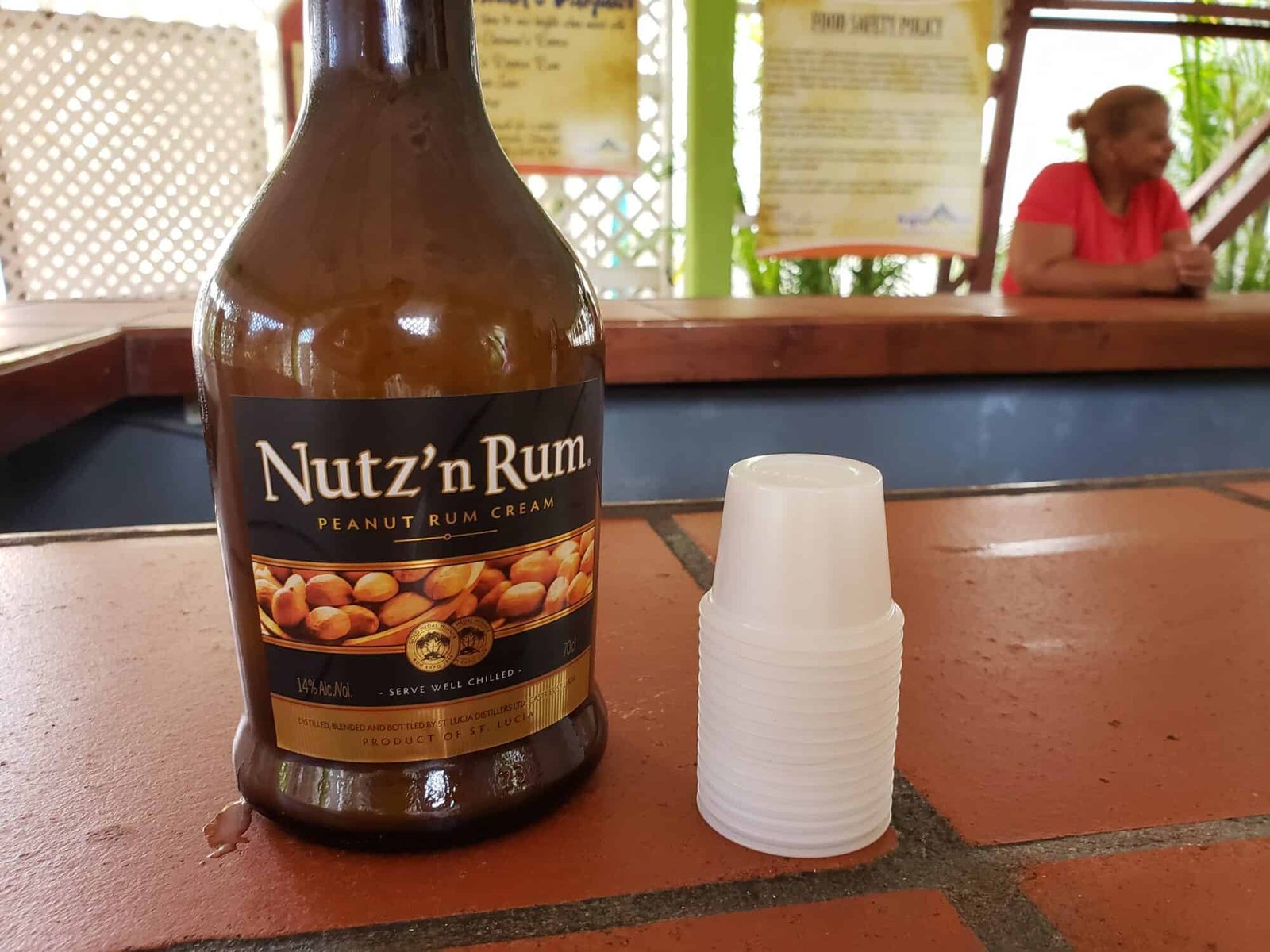 peanut butter rum cheesecake with tiger butter ganache - Sugar Booger ...
